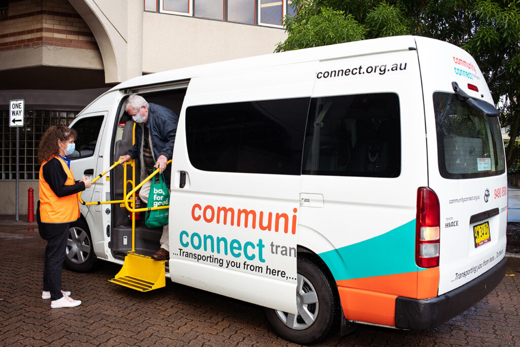 Community Transport for Shopping: Community Connect Transport